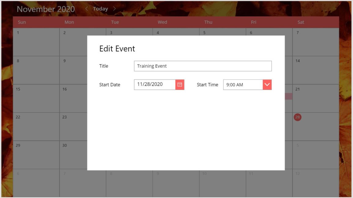 Make A Calendar In Power Apps - Part 2 - Matthew Devaney
