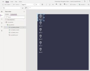 Power Apps Navigation Menu Component - Matthew Devaney