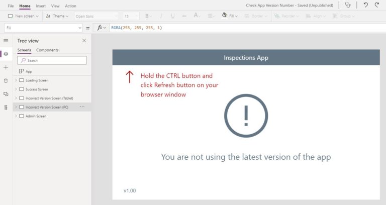 Force App Updates In Power Apps - Matthew Devaney